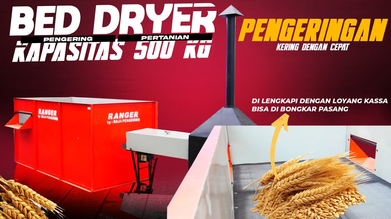 Oven Padi, Jagung Model Box - Pemanasan Super Cepat & Cost Murah ...