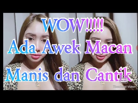 Awek melayu live memukau dengan baju corak harimau