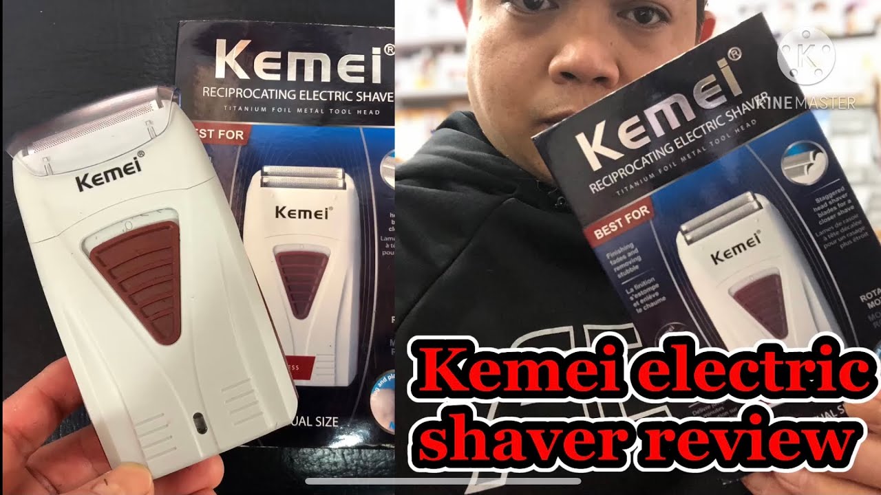 Kemei shaver cordless/ review - YouTube