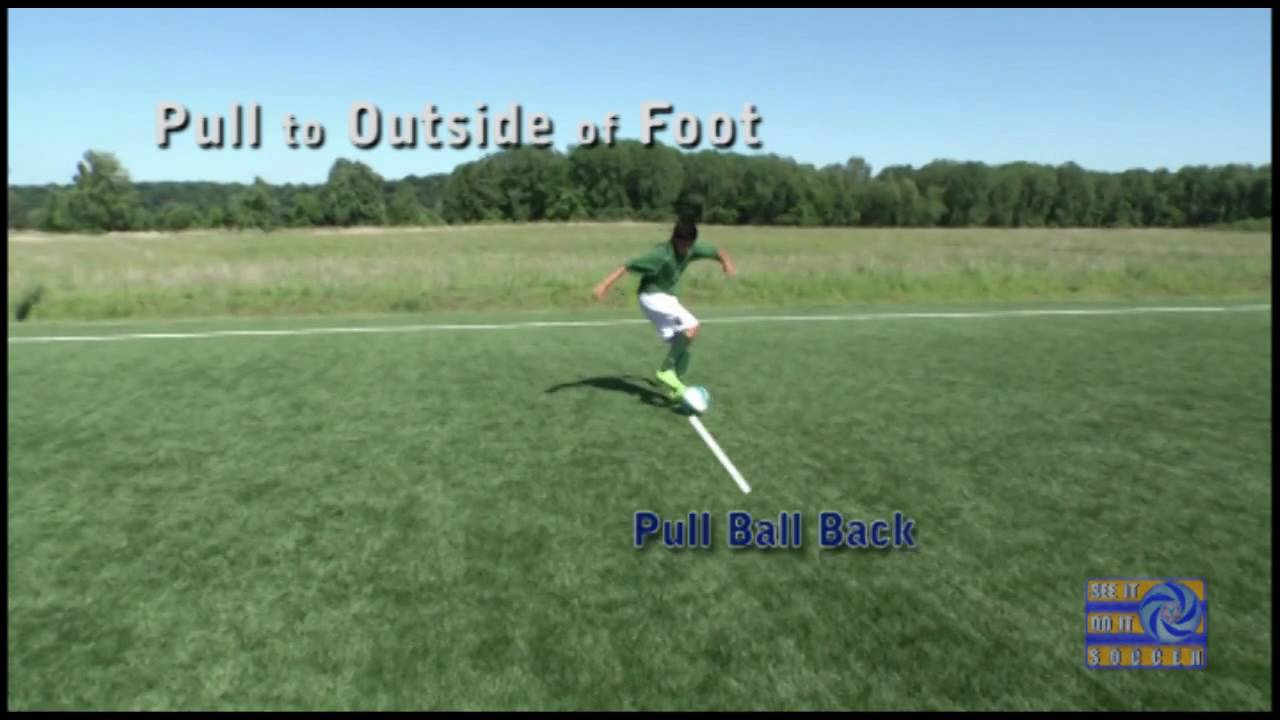 Soccer Move: Pull to Outside of Foot - YouTube