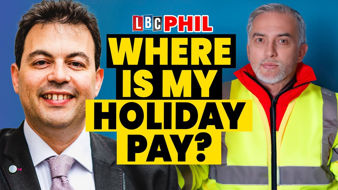 If I claim holiday pay can I be sacked? [LBC Legal Hour] - YouTube