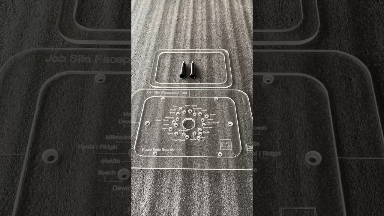 jobsite ROUTER table #shorts #woodworking - YouTube