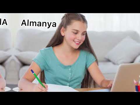 Ülkelere göre verilen ödevler😔😔😔