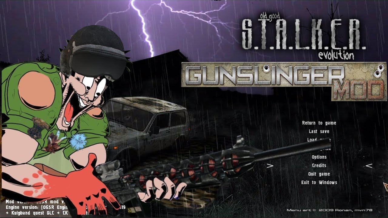 Stalker OGSR Gunslinger blind playthrough #2 - YouTube