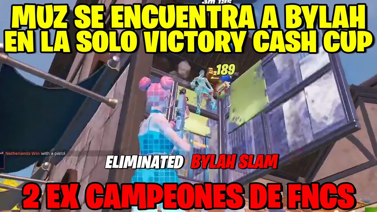 MUZ VS BYLAH SE ENCUENTRAN 2 EX CAMPEONES DE FNCS EN LA SOLO VICTORY ...