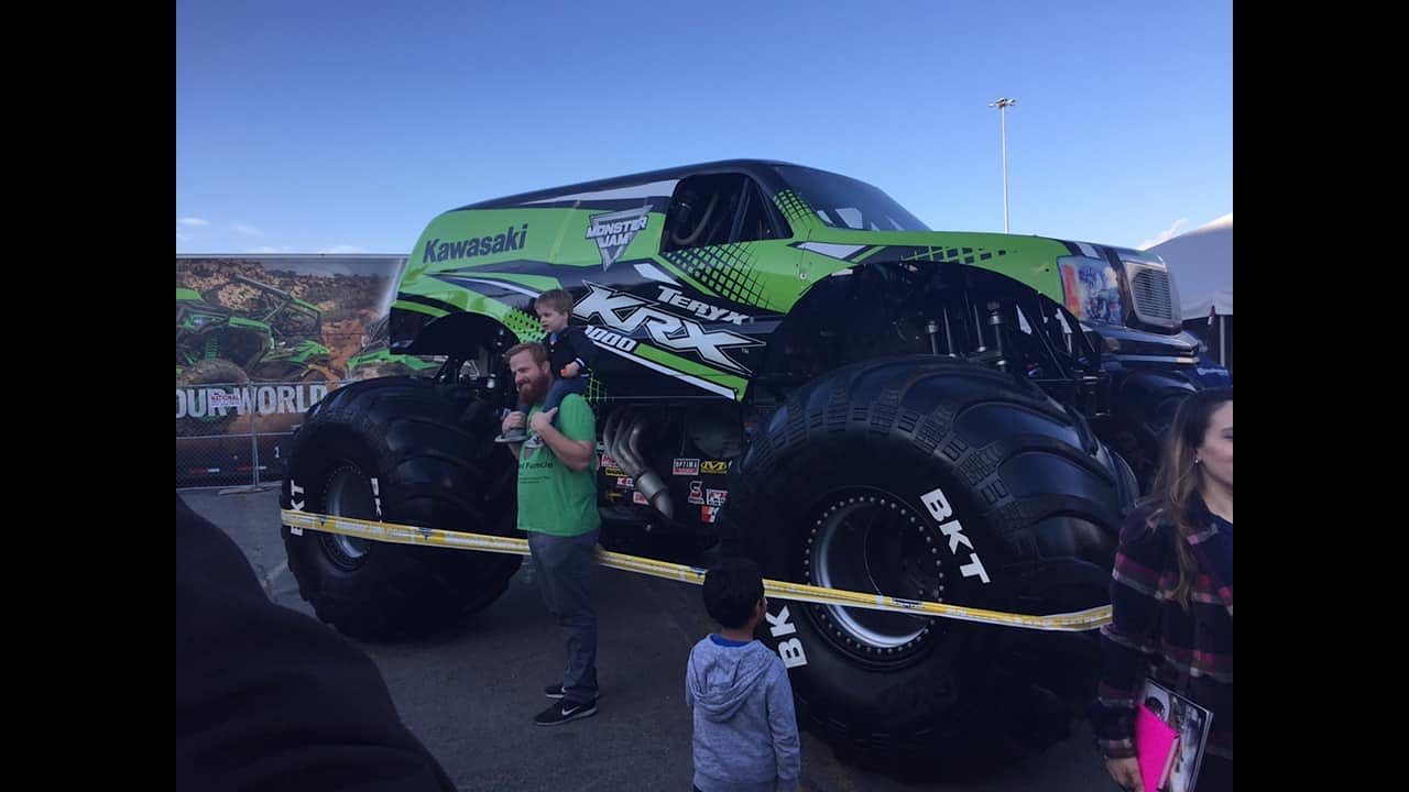 Logan's Monster Tuck Birthday - YouTube