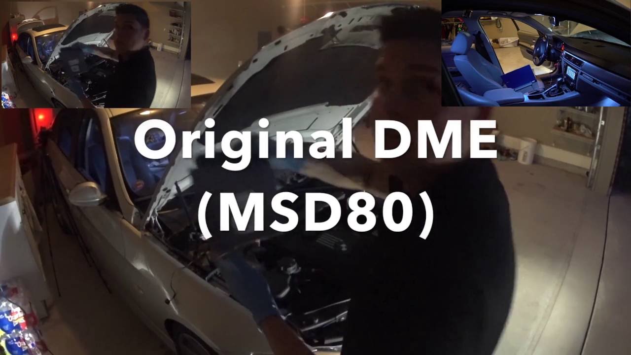MSD80 - MSD81 DME Swap - YouTube