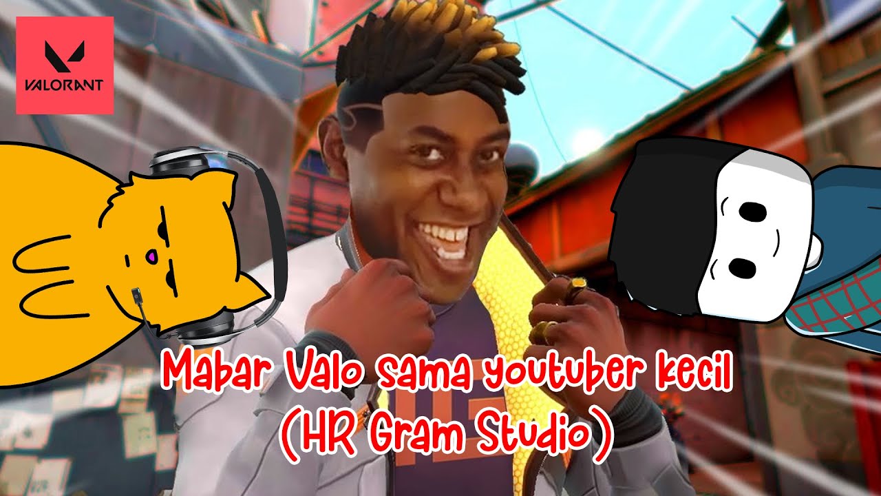 Mabar sama youtuber kecil HR Gram Studio (Valorant) - YouTube