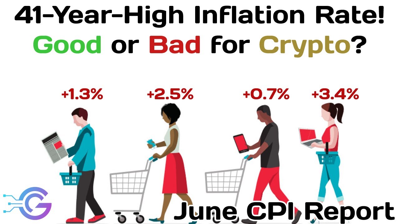 9.1% Inflation Rate?? | How inflation could affect Crypto | June CPI ...
