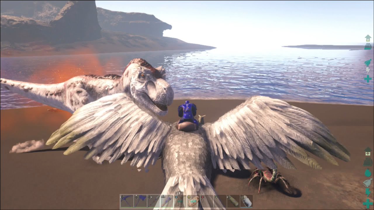 ARK Survival Evolved - Triple Argi Taming! S1E7 (The Center Map ...