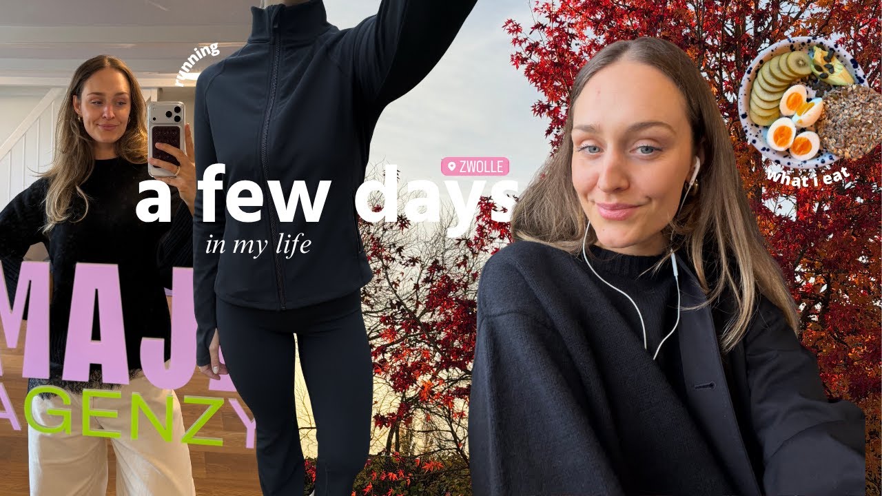 a few days in my life | coffee dates, running & a fun day in amsterdam ...