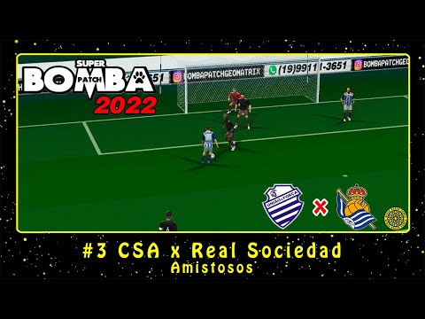 Super Bomba Patch 2022 (PS2) Amistosos #3 CSA x Real Sociedad