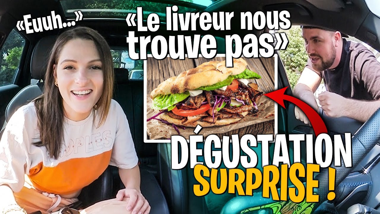 Le parking décide de ce qu'on mange avec Pidi (et c'est un gros kebab ...