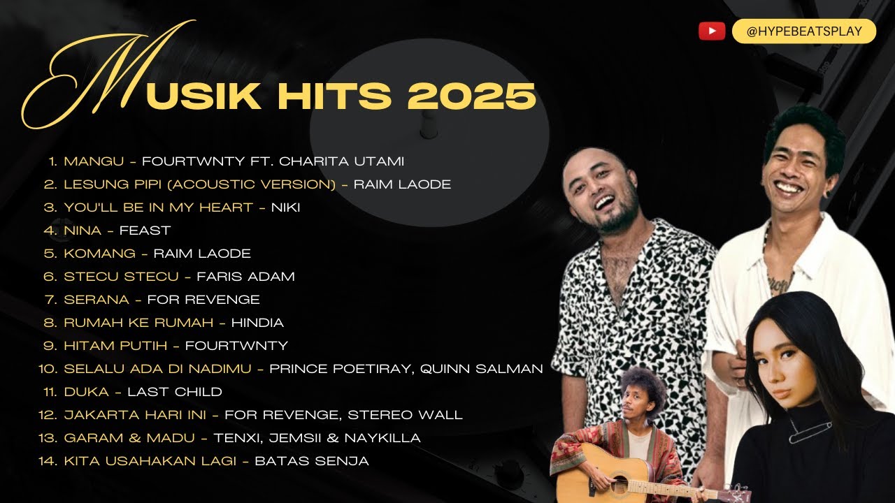 MUSIK HITS 2025 | LAGU HITS 2025 | Kumpulan Musik Terpopuler 2025 - YouTube