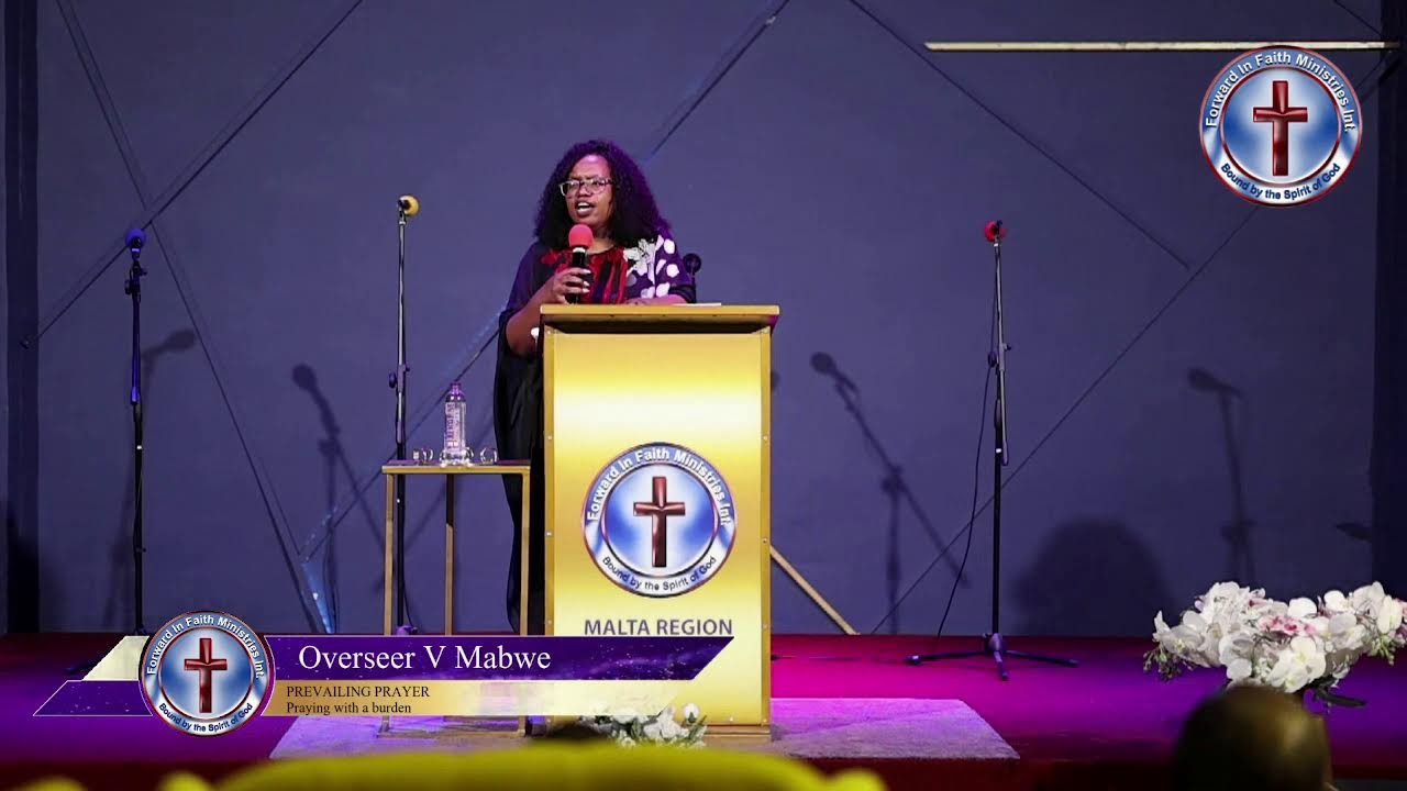 PREVAILING PRAYER - Praying with a burden - OVERSEER VICTORIA MABWE ...