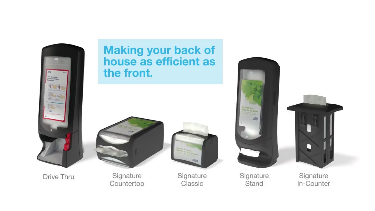 Tork - Xpressnap® Drive Thru - YouTube