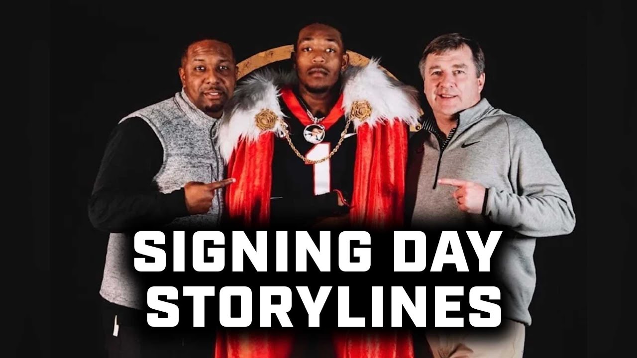 Previewing the big stories ahead of National Signing Day - YouTube