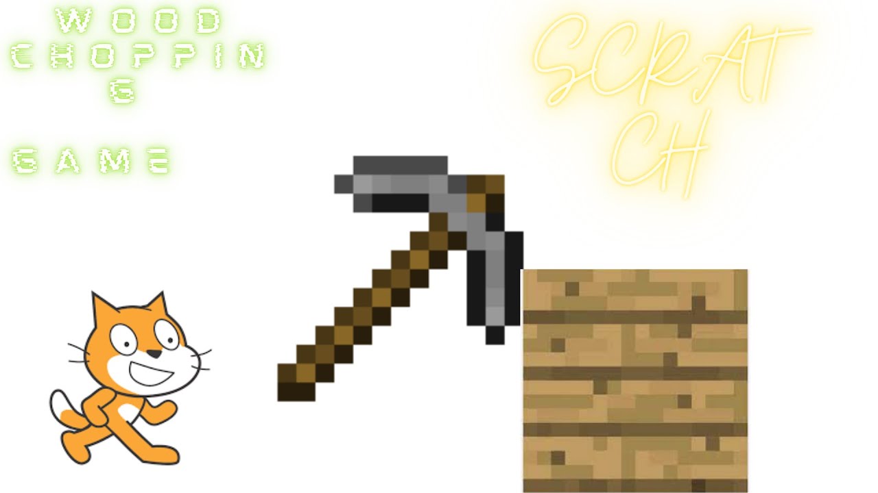 How to create a wood chopping game in scratch - YouTube