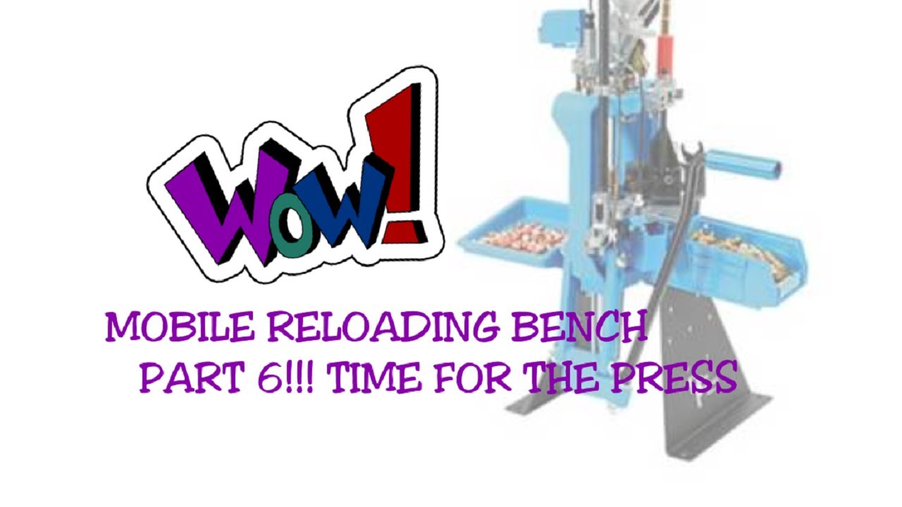 Prat 6 of a series of videos on setting up a mobile reloading station ...