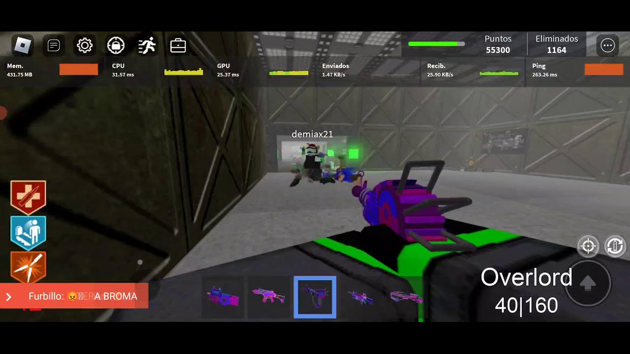 Jugando SAKTKIA51 Cod Zombies en roblox un ratito (Prueba) - YouTube