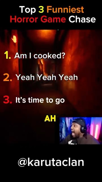 Top 3 FUNNIEST Horror Game Chases 😂 | Streamers Screaming Like NPCs 💀 ...