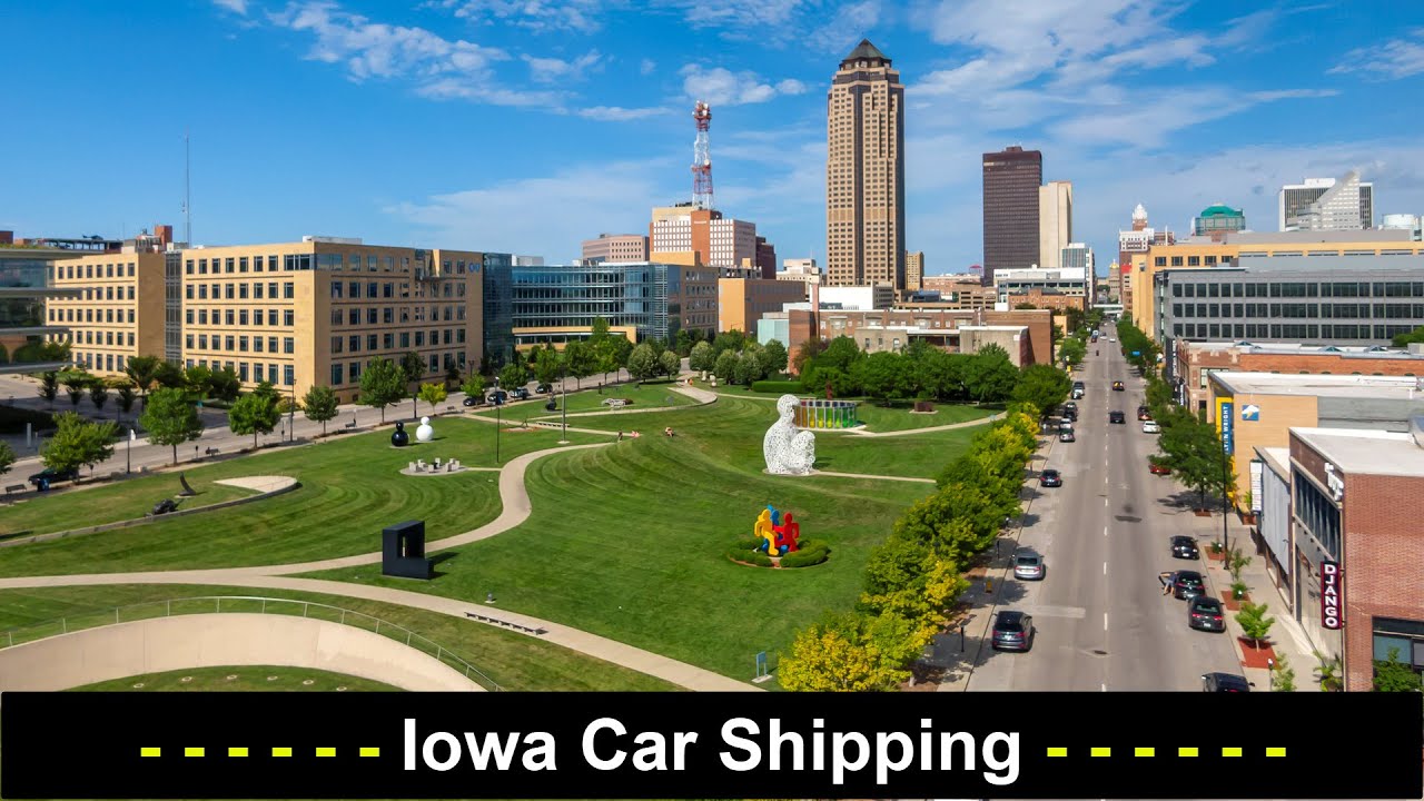 Iowa Car Shipping - Best Car Shipping Locations - YouTube