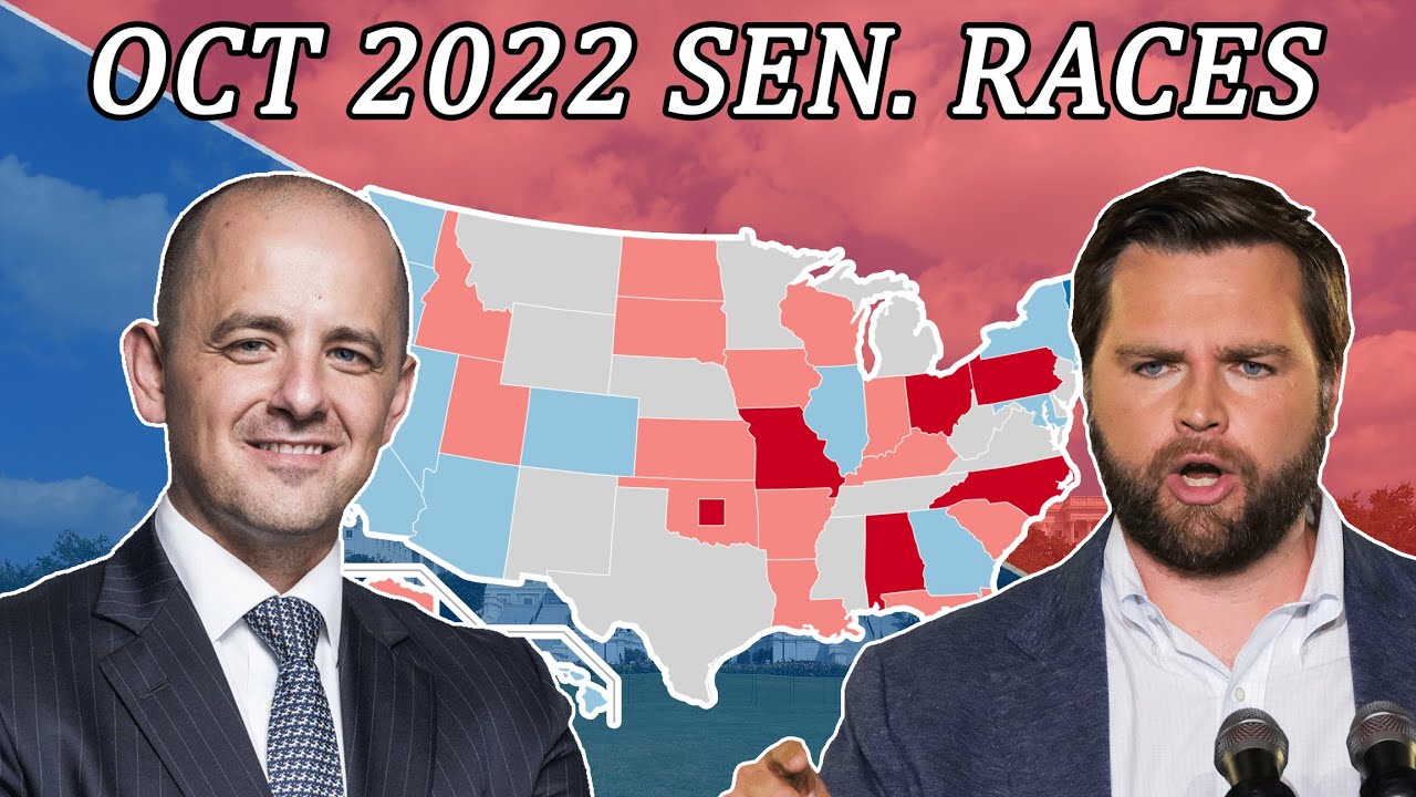 October 2022 Senate Predictions [In-depth] (10/24/22) - YouTube