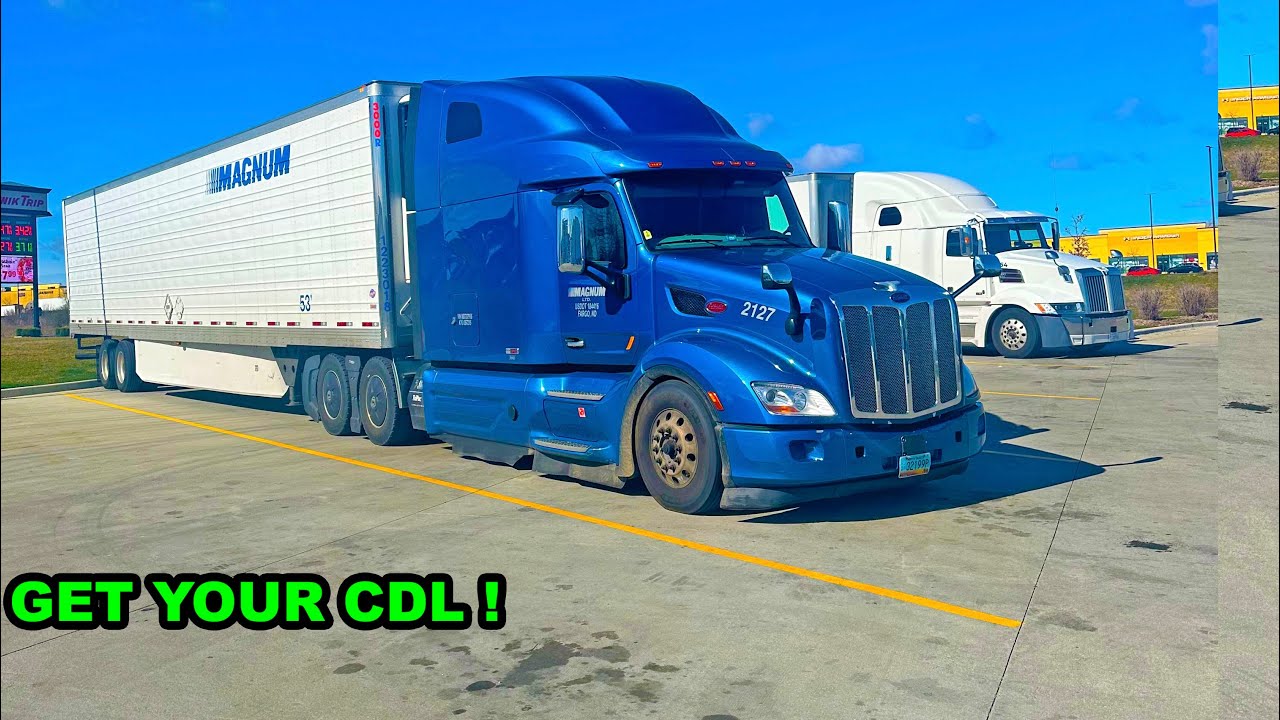 Day In The Life OTR Truck Driver Vlog | 1207 Miles Trucking From Texas ...