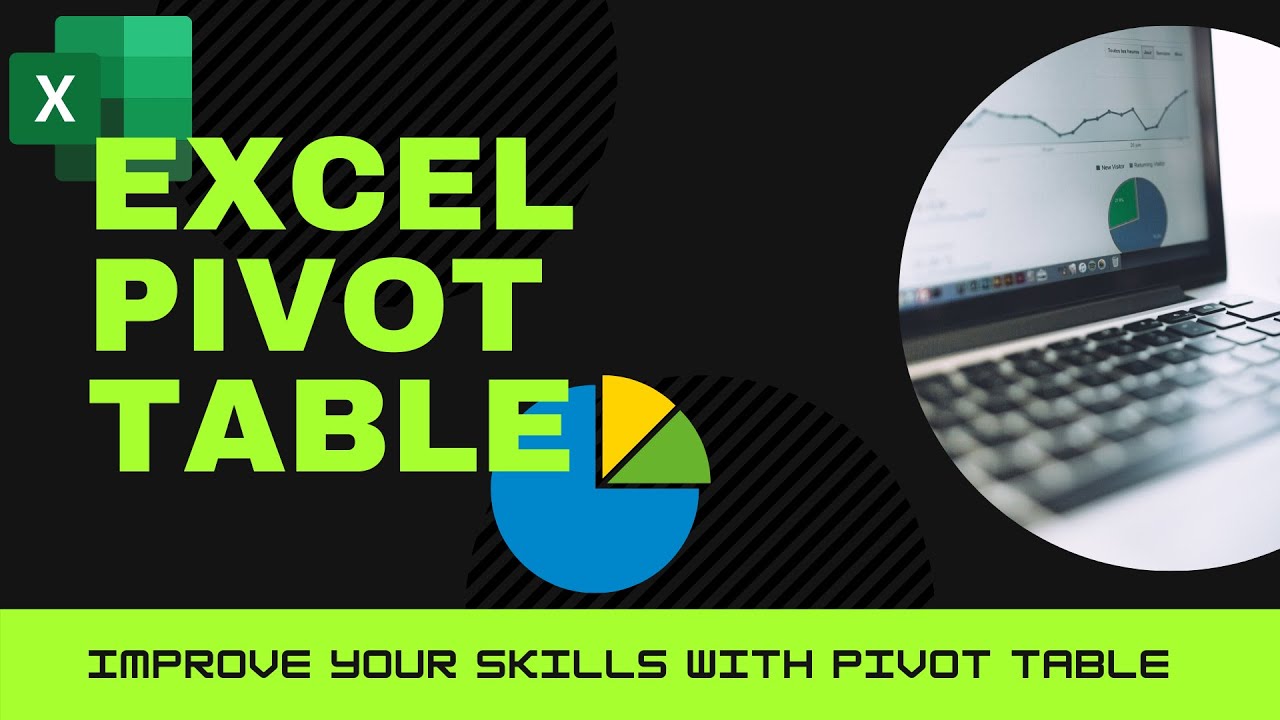 Pivot table tutorial on Excel sheet (Arabic with English subtitle ...