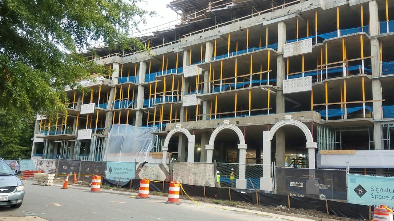 Construction of the Signet Building in McLean, Virginia (2017) - YouTube