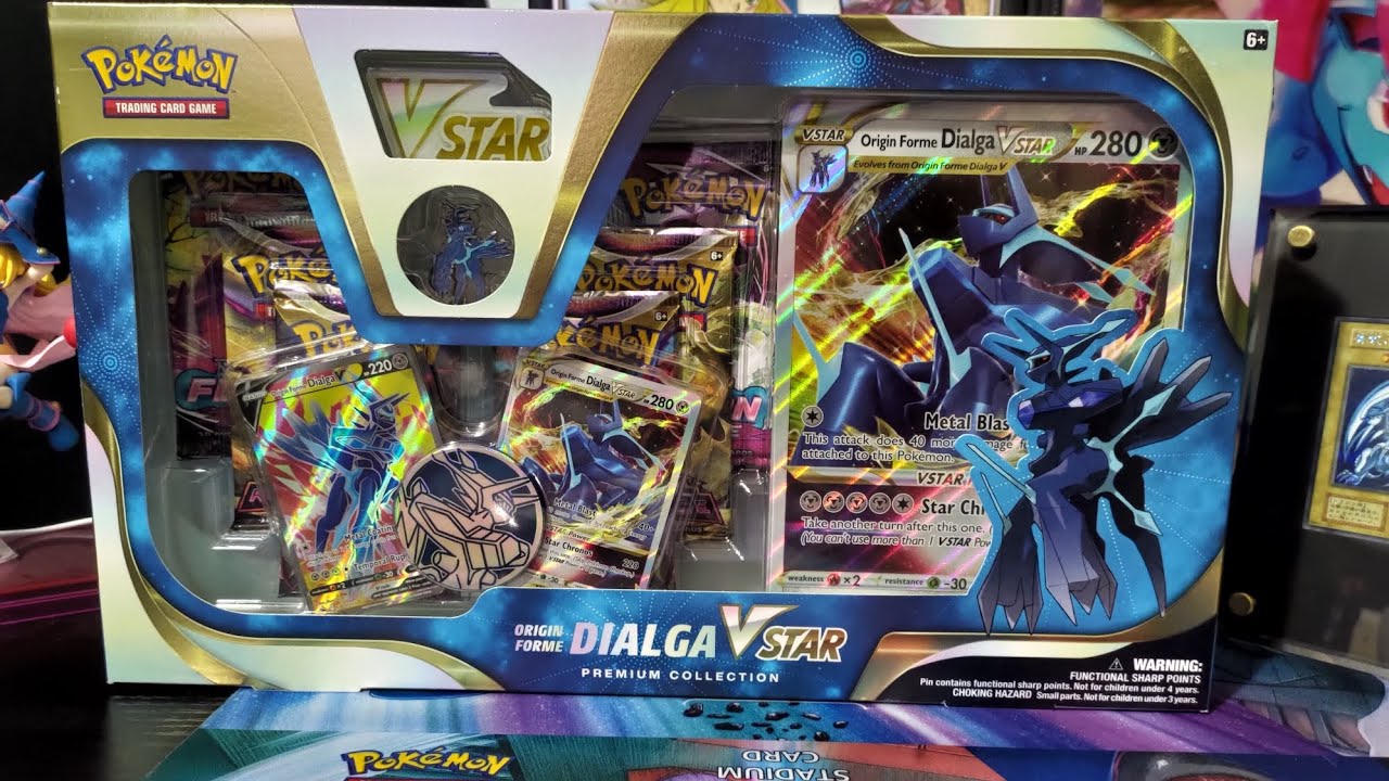 Pokemon dialga v star premium collection #pokemon#game #card # ...
