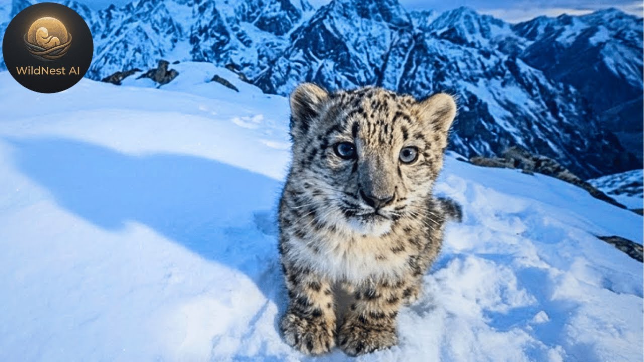 Why was this SNOW LEOPARD CUB LEFT ALONE? 💔 - YouTube