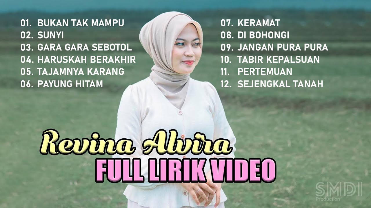 REVINA ALVIRA "BUKAN TAK MAMPU - SUNYI" | DANGDUT KLASIK (FULL LIRIK VIDEO) TERPOPULER ...