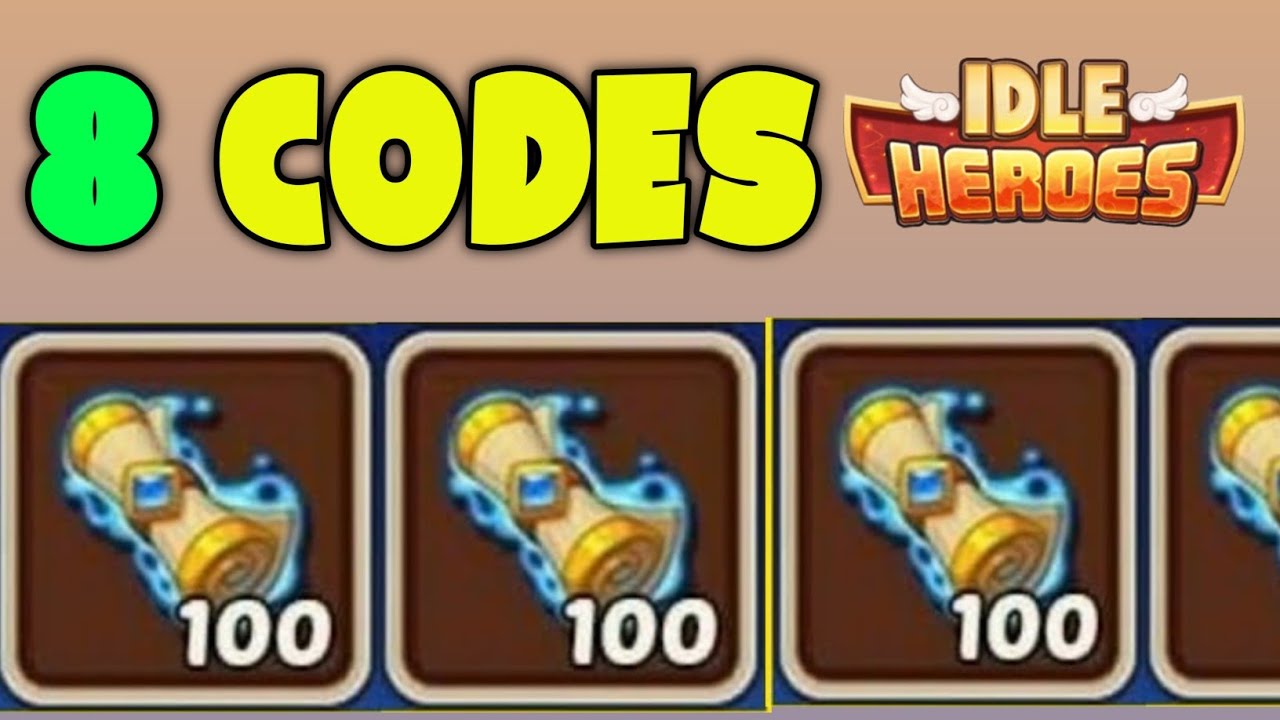 NEW IDLE HEROES CODES 2022 - IDLE HEROES REDEEM CODES 2022 | CODE IDLE ...