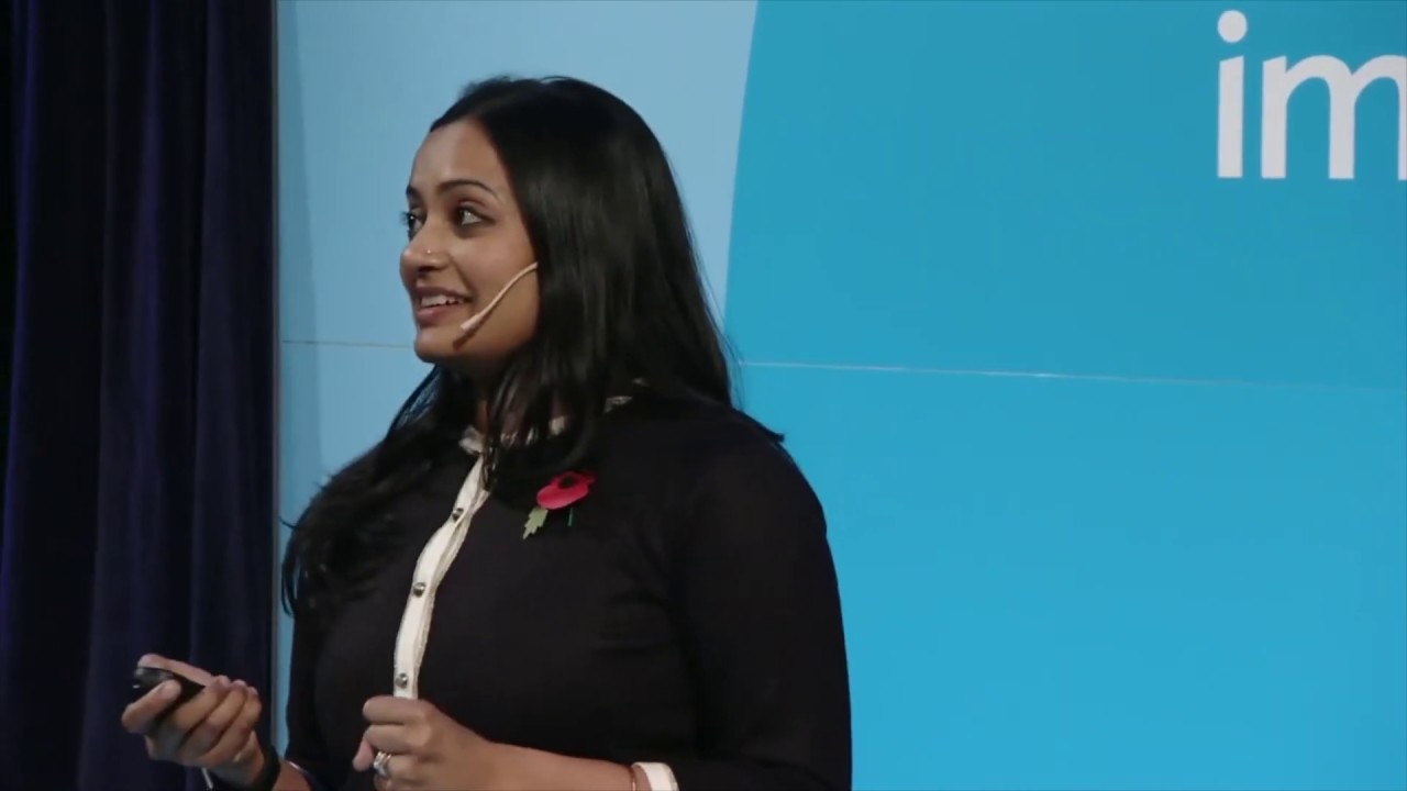 Rhea presenting Ecoware at the Unreasonable + Barclays World Impact ...