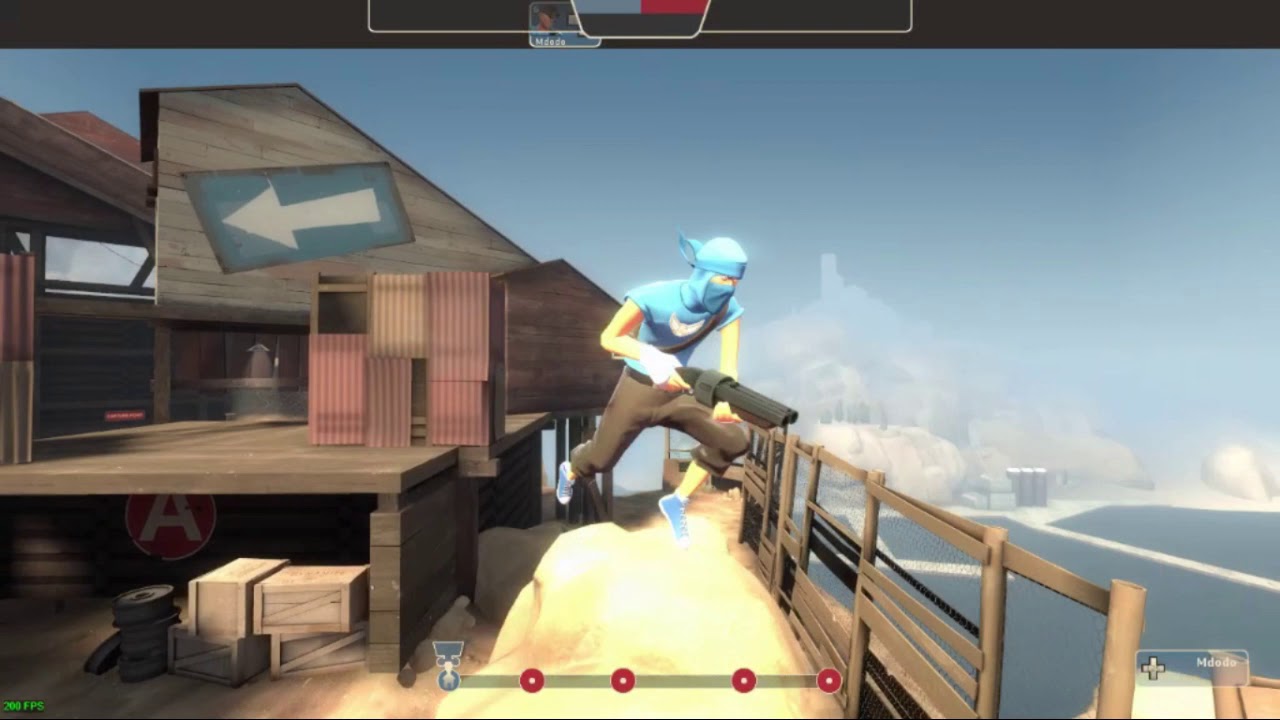 [332] Team Fortress 2 - Highlander map review - pl_upward ft. @mdodo ...