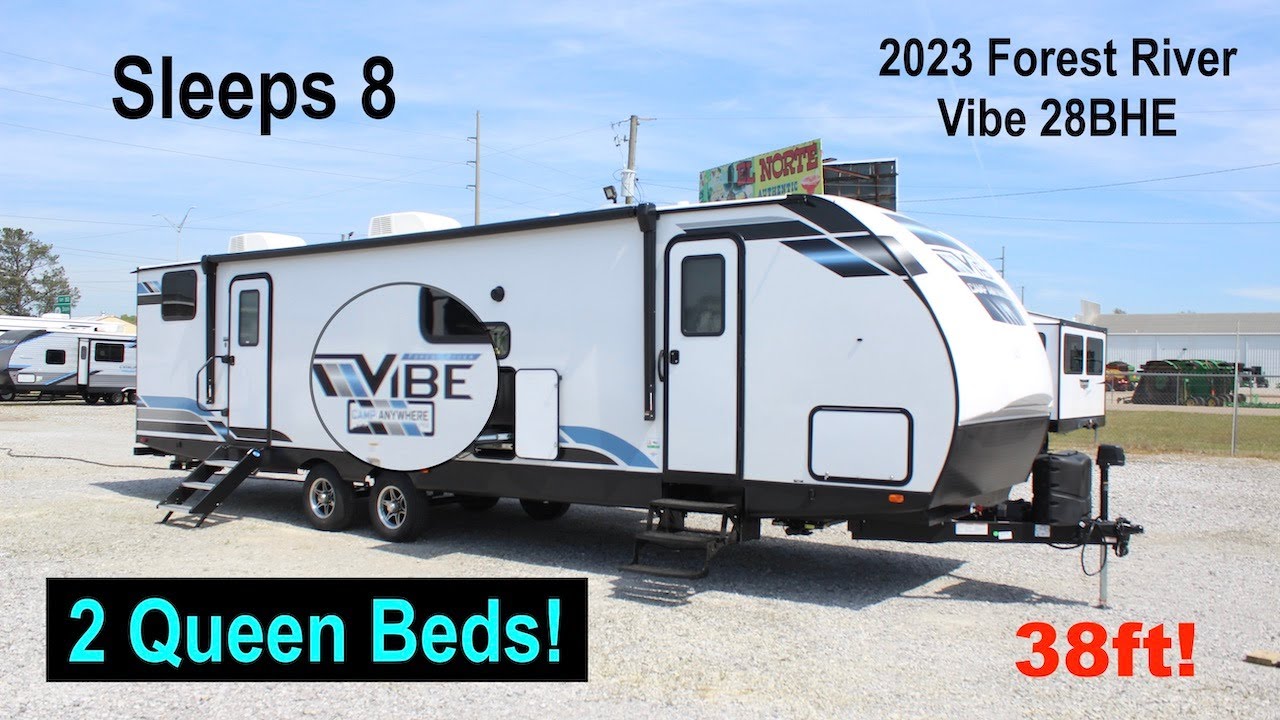 Check out this MASSIVE 2 Full Bedroom Travel Trailer RV! New Model from ...