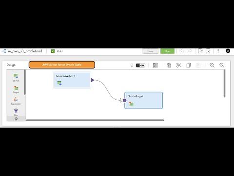 IICS | AWS S3 flat file to Oracle Table | #informatica - YouTube