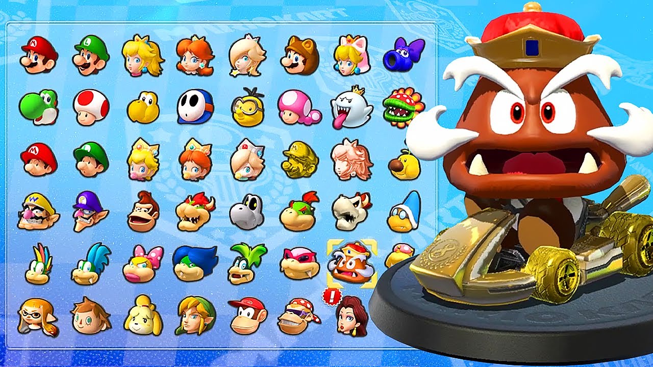 King Goomba in Mario Kart 8 Deluxe (Spiny Cup) - YouTube