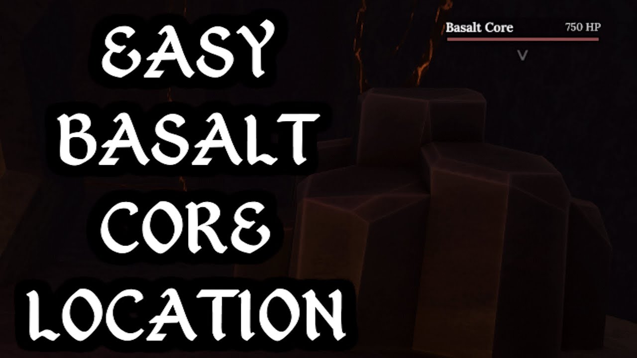 Basalt Core The Forge Roblox - YouTube