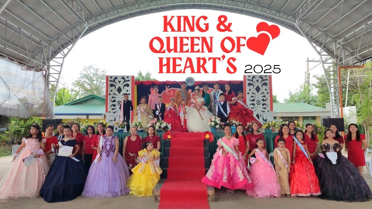 King & Queen of Heart's 2025 💙 King Andrei & Queen Andrea - YouTube
