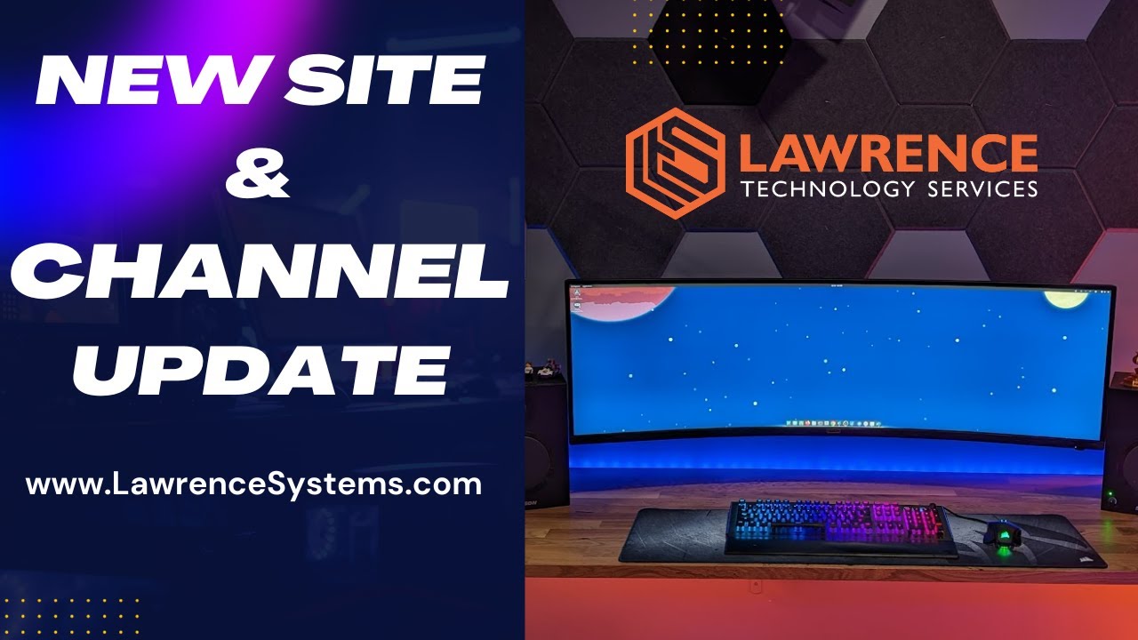 Lawrence Systems Channel, Forums, And Web Site Update Dec 2023 - YouTube