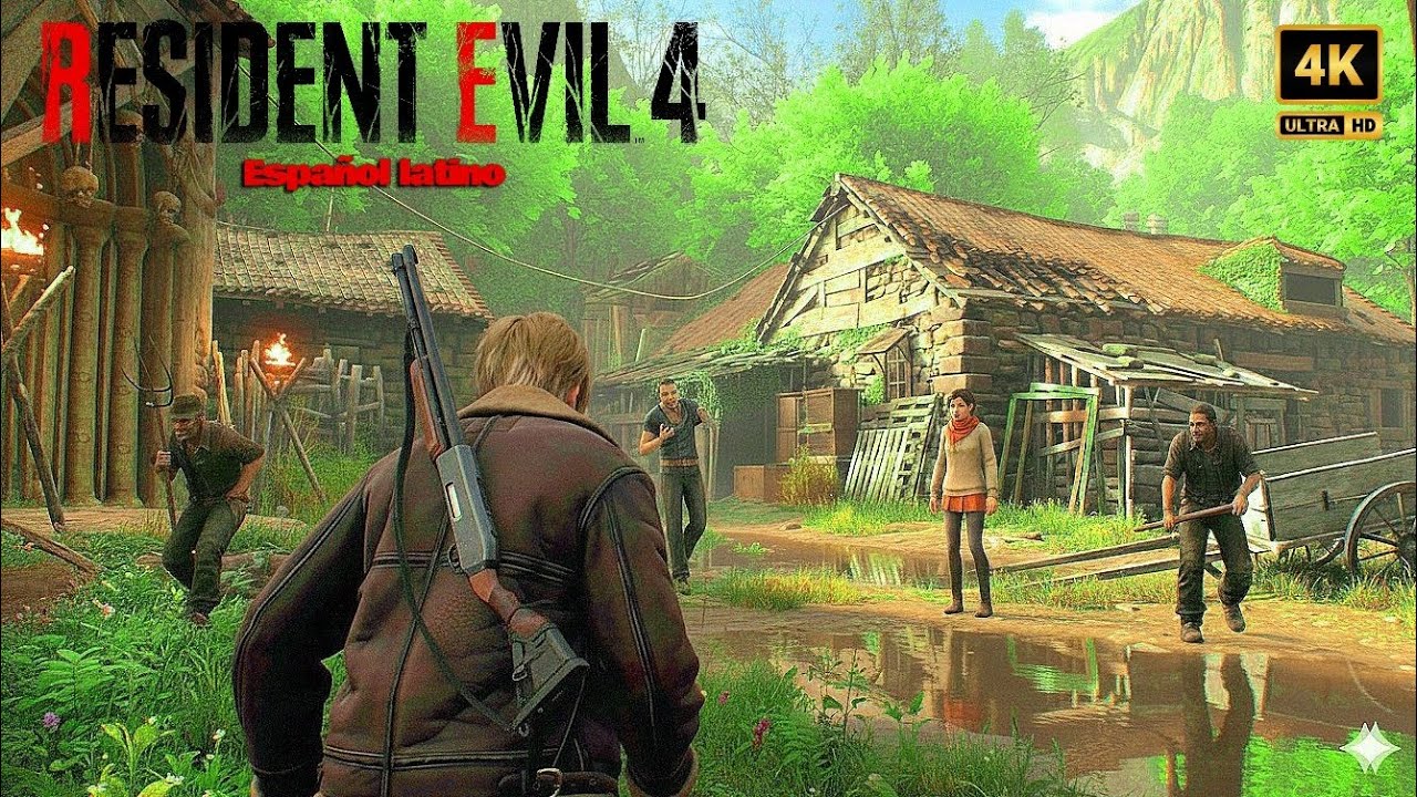 Resident evil 4 HD 4k juego completo en español latino| El Mejor juego ...