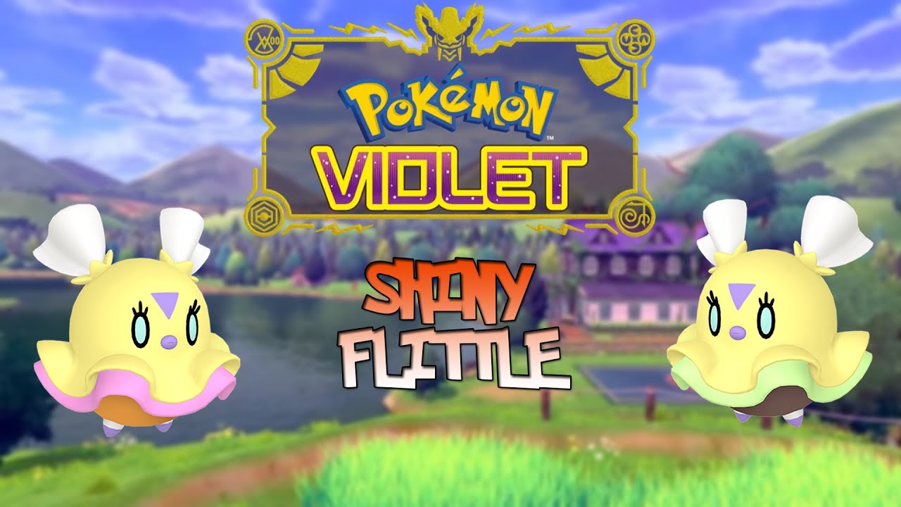 POKEMON S/V│Shiny FLITTLE for ESPATHRA in Mass Outbreak - YouTube