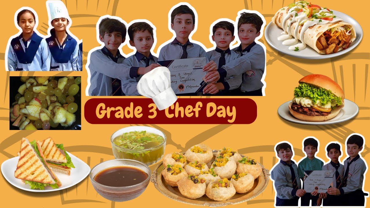 International Chef Day 2024 Celebration| Grade3 | Cooking with Kids ...