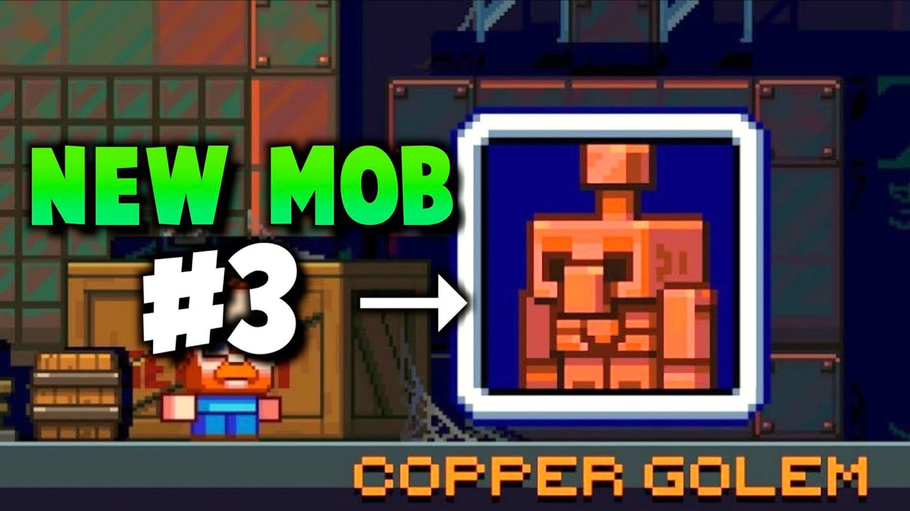 FINAL MOB REVEALED: Copper Golem (Minecon 2021 Mob 3 of 3) - YouTube