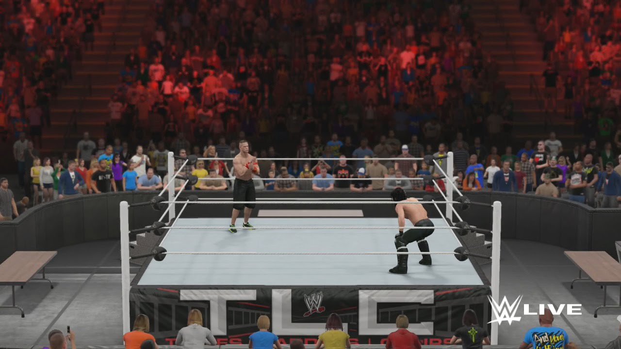 WWE TLC 2014 - John Cena vs Seth Rollins (Tables Match) TLC 2014 Full ...