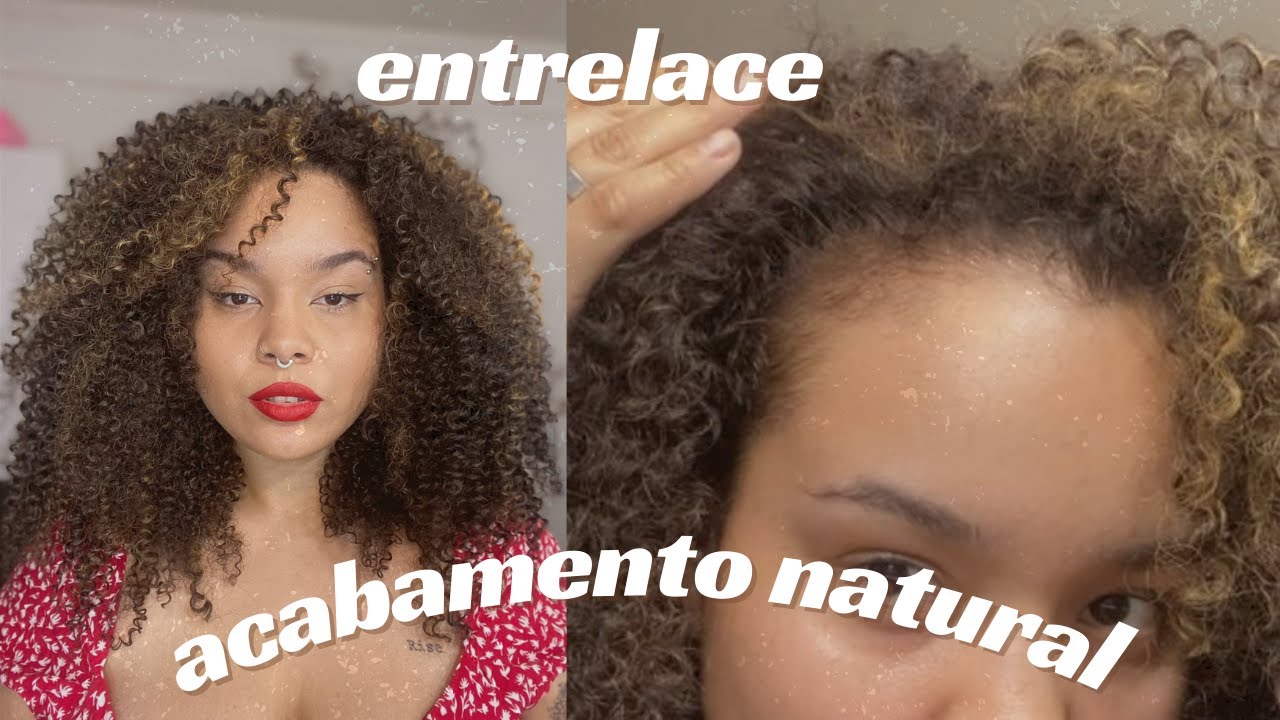 COMO FAZER ENTRELACE COM 2 DEDOS DE RAIZ CABELO CURTO (ACABAMENTO ...