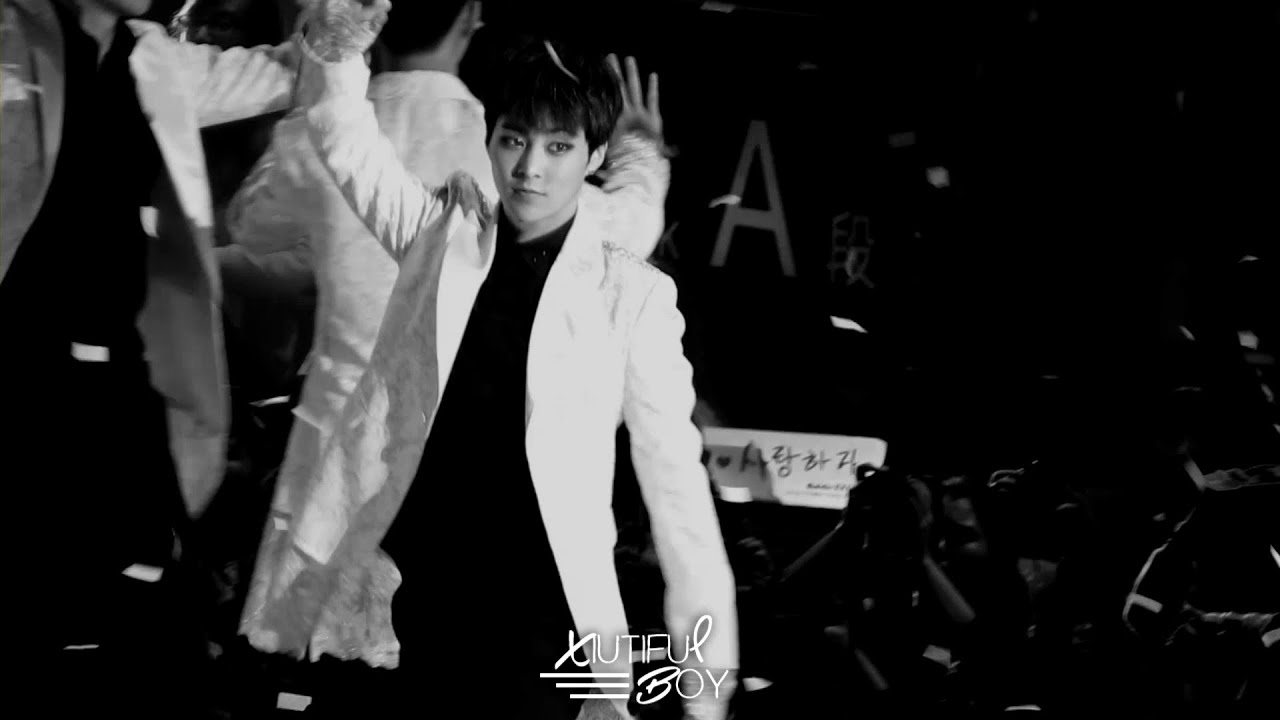141203 MAMA Ending EXO 시우민 Edit. "난 너를 사랑해" - YouTube