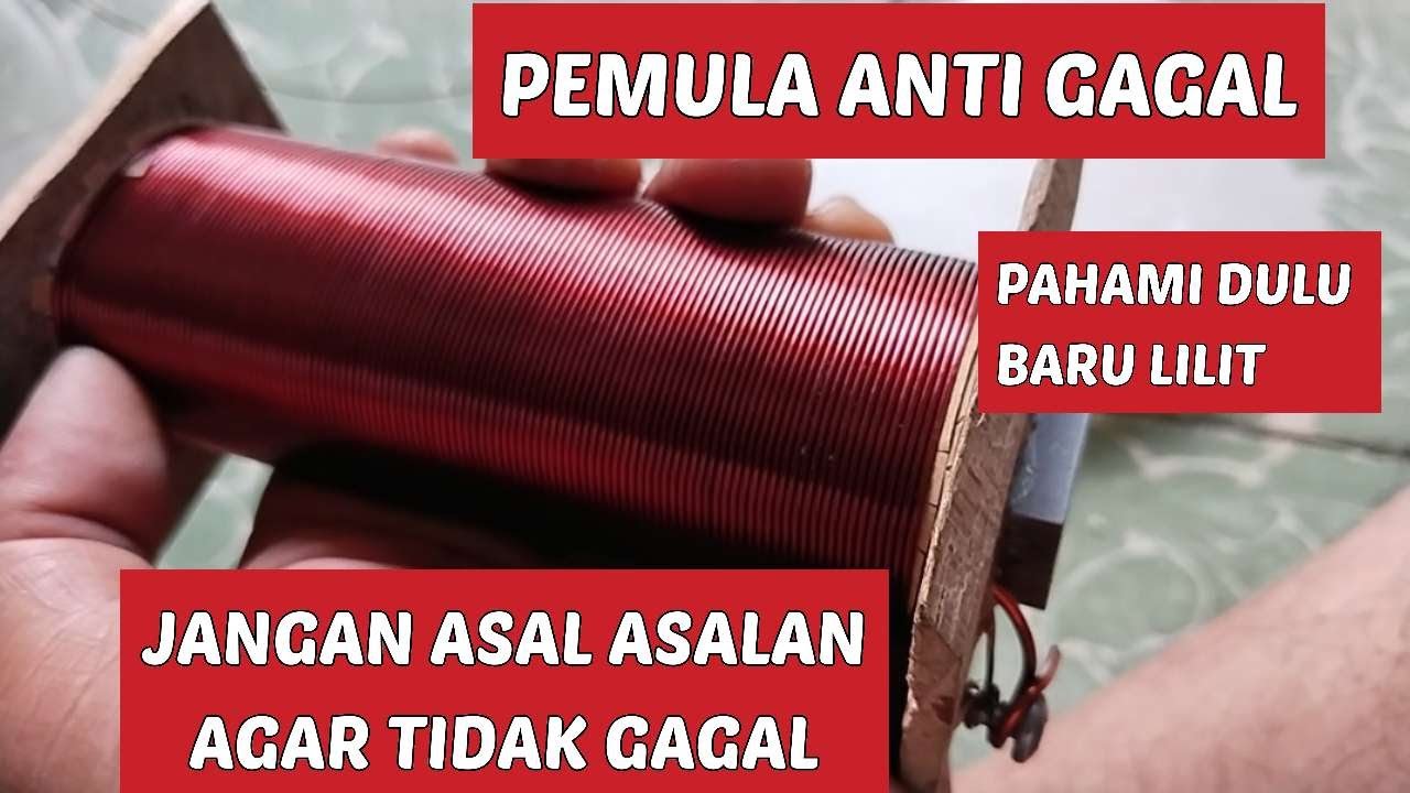 cara bikin setrum ikan serta cara menghitung jumlah lilitan primer dan ...